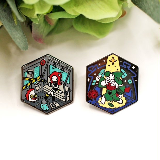 GAME PINS - uzai-inu - BOOTH