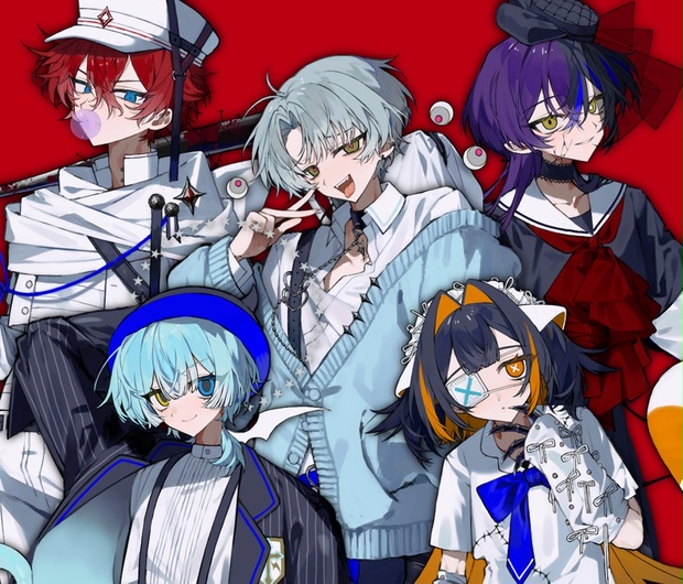 【UTAU音源】傷血アト / 有希ノ幽魔 / アモン・カナノ / 堕阿 / 佐藤モルヒネ【連続音】 - あんぷろofficial - BOOTH