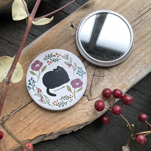 57mm缶ミラー - mushiro shop - BOOTH