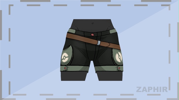 Trainer short - zaphir - BOOTH