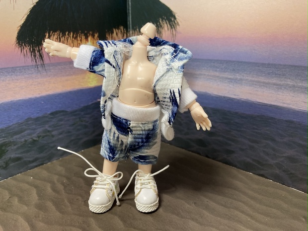 【受注製作】選べる2色 オビツ11 夏 セットアップ パーカー - suzuya910 - BOOTH