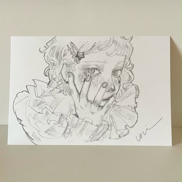 原画 postcard - uni - BOOTH