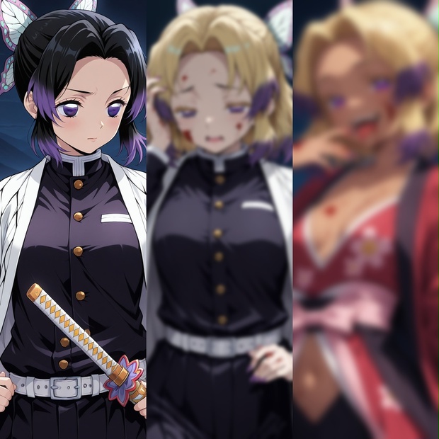 蟲の剣士、ギャル鬼への変貌 / Gyaru Oni Corruption - shinimono - BOOTH