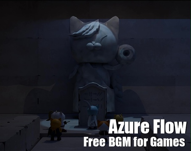 【Free BGM】蒼の流転/Azure Flow - 北如来那 Boothストア - BOOTH