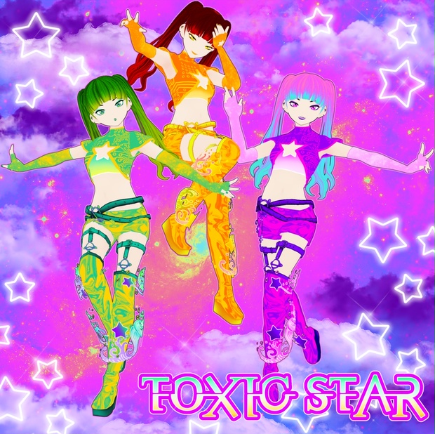 Toxic Star Outfit Set - 404DOTEXE - BOOTH