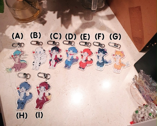 Kemono Key chain - bluefrosty - BOOTH