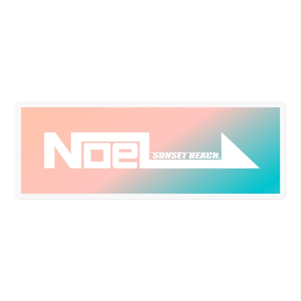 NOEL.STICKER "SUNSET BEACH." - NOEL. - BOOTH