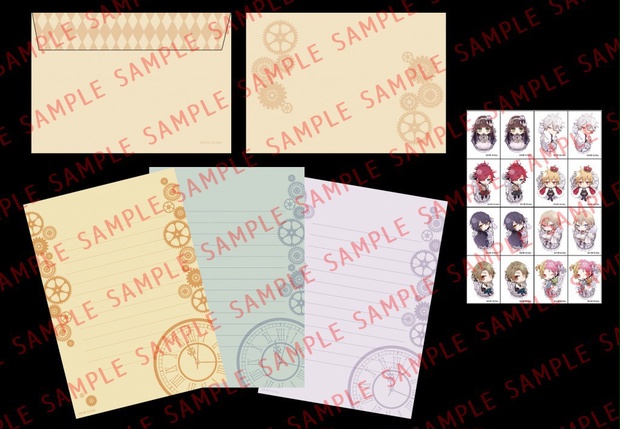 『CLOCK ZERO WatchOver』レターセット - 映劇通販サイト - BOOTH