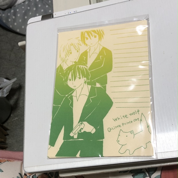 創作漫画White wolfの便箋 - Chirol🍪 - BOOTH