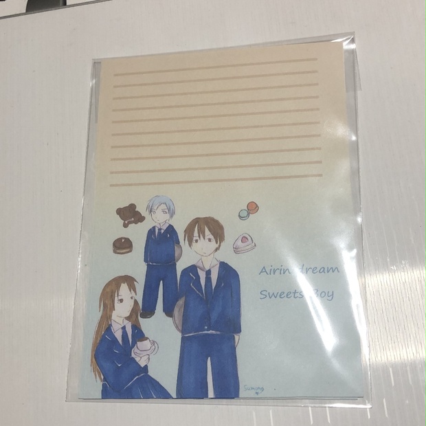 あいりんドリームオヤツ係ののりみんたちの便箋 - Chirol🍪 - BOOTH