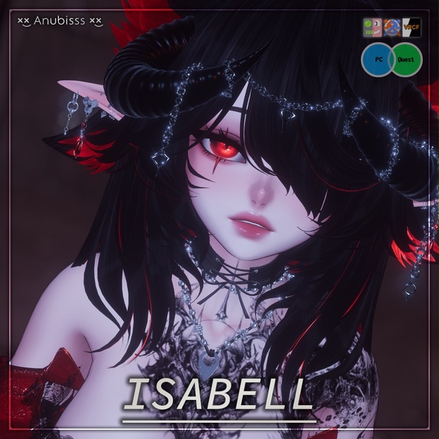 -Isabell- │PC + Quest │ SPS │ FaceTracking 💝 - ×͜× Anubisss ×͜× - BOOTH
