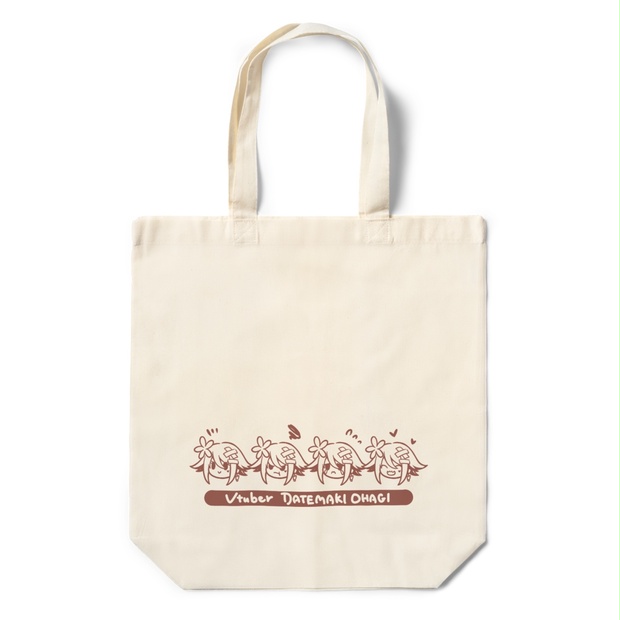エコバッグ_表情変化var.2 - Vtuberおはぎのデザイン倉庫 - BOOTH
