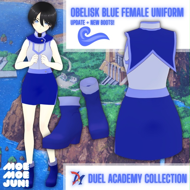 [VRoid Studio] DA COLLECTION - Obelisk Blue Female (UPDATED ...