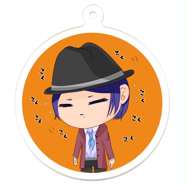 あしゅりー画伯アイコンキーホルダーC - ashlee - BOOTH