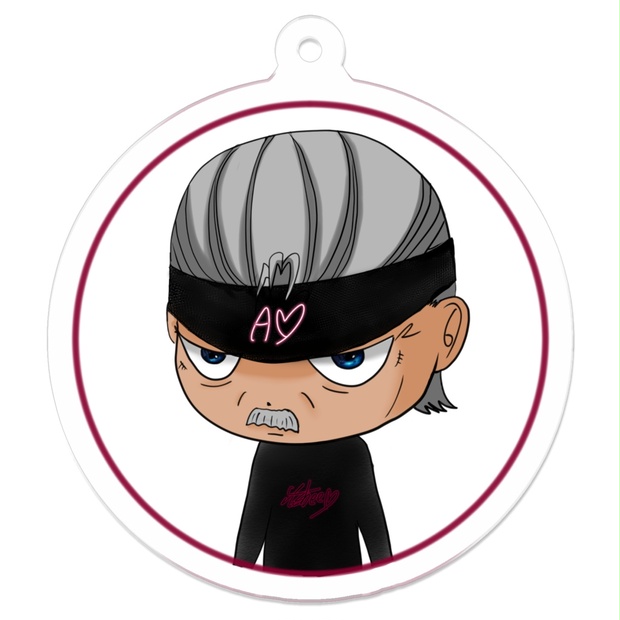 あしゅりー画伯アイコンキーホルダーE - ashlee - BOOTH