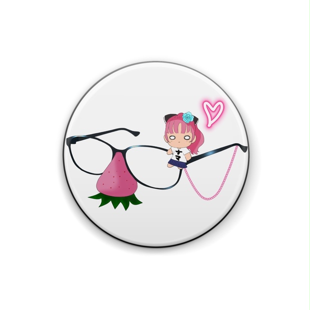 あしゅりー画伯缶バッジ - ashlee - BOOTH