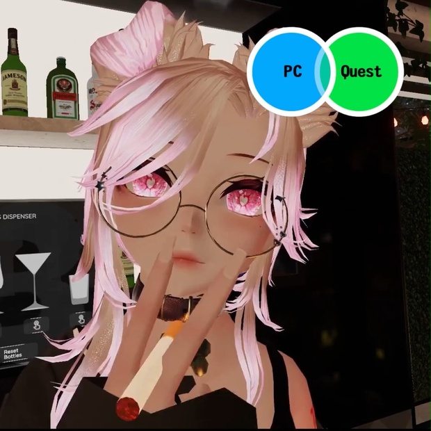 Cigs and Cigar Avatar Prefab - Kaoru - BOOTH