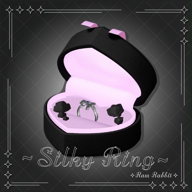 SilkyRing【VRChat】 - Ram Rabbit - BOOTH