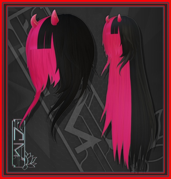 Hara Hair Pack - zinpiaVR - BOOTH