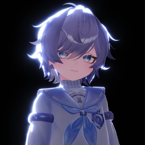 💛 Rom Hair ㅡ 【 VRChat Hair / 3Dヘア 】 - SweetCloud_3D - BOOTH