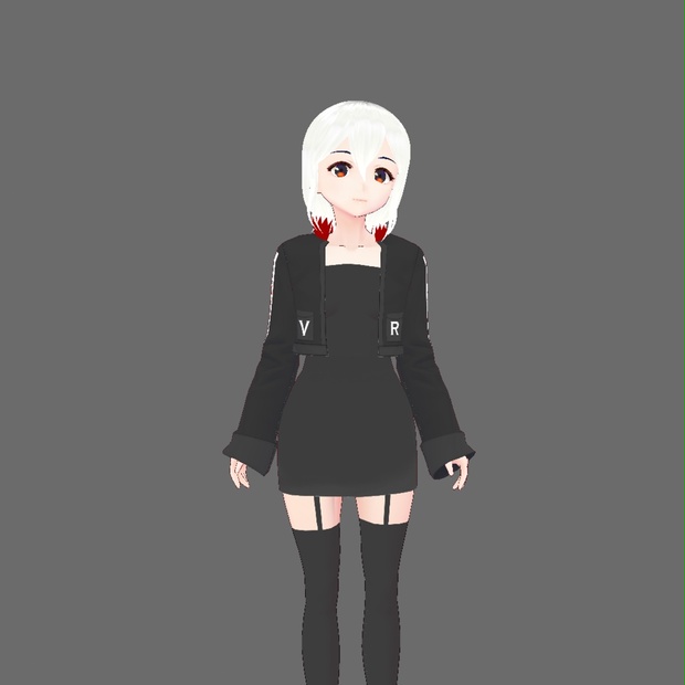 [Vroid] Bomber Jacket - SilverLotusInc. - BOOTH