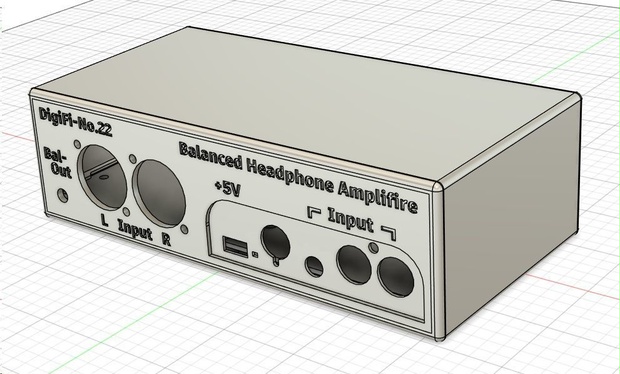 DigiFi No.22付録用ケース V1.0（バランス駆動対応ヘッドフォンアンプと接続端子拡張基板を収納） - karuhamiyan ...