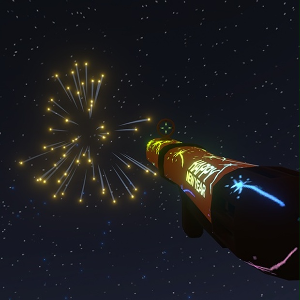 [udon vrchat] 8x firework launcher (via particle system) for sdk3 ...