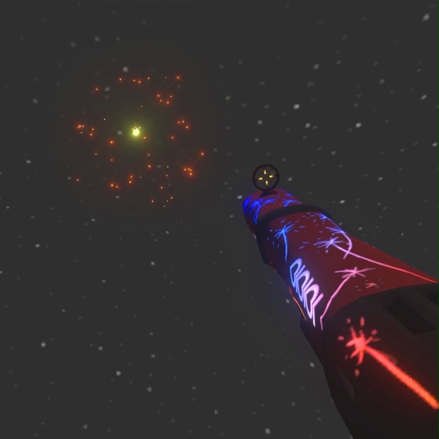 [udon vrchat] 8x firework launcher (via particle system) for sdk3 ...