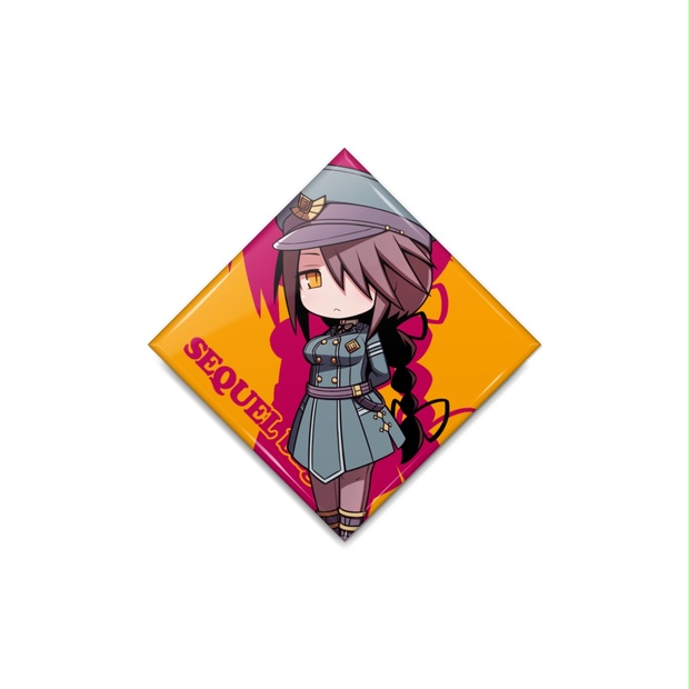 SEQUEL blight：缶バッジ『ティレマ』 - リーフジオメトリ - BOOTH