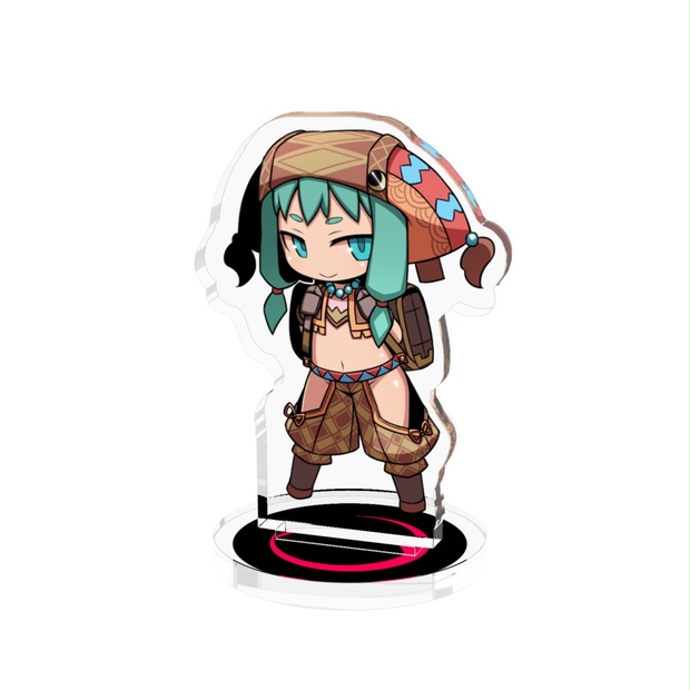 SEQUEL blight：アクリルフィギュア『ウーラ』 - リーフジオメトリ - BOOTH