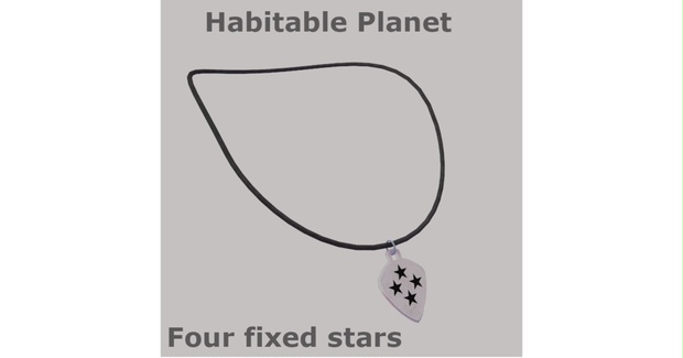 【無料/FREE】Four fixed stars VRChat向けアクセサリー - Habitable Planet - BOOTH