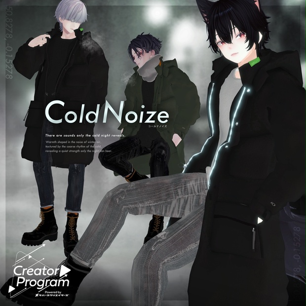 ColdNoize - VRChat Men's Clothing / CP9 - MetaCreatorsTYO EN - BOOTH