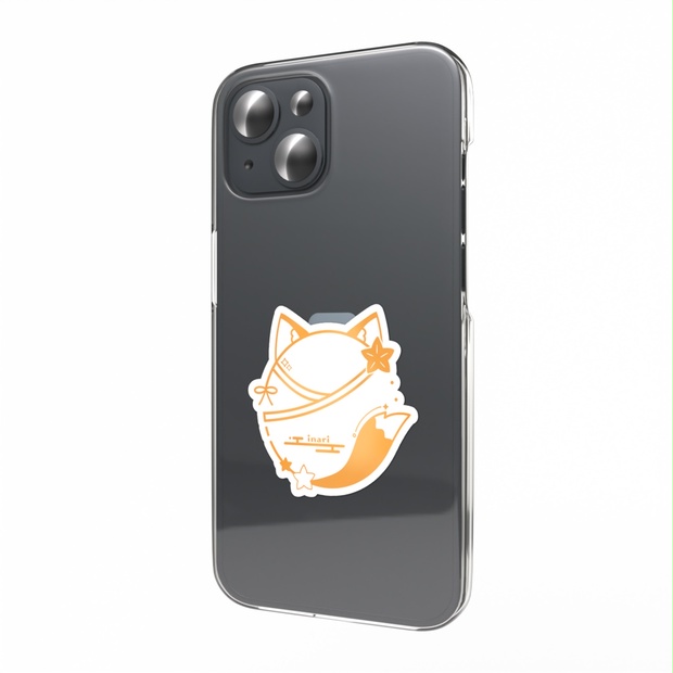 いなりずしモチーフロゴステッカー(小) - 稲荷寿司販売所 - BOOTH