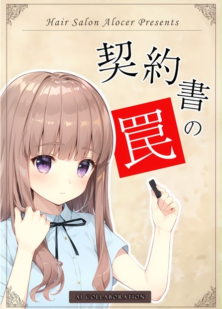 【AIコラボリメイク】契約書の罠 - Hair Salon Alocer DLshop - BOOTH