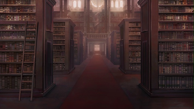 【TRPG】図書館【ゲーム使用OK】【クトゥルフ神話】 - TRPG背景素材 - BOOTH