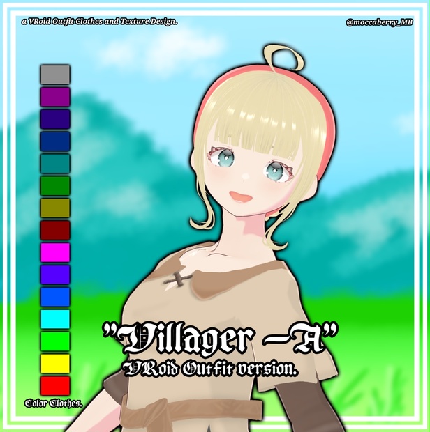 Villager "A" Outfit version - MB3rry - BOOTH