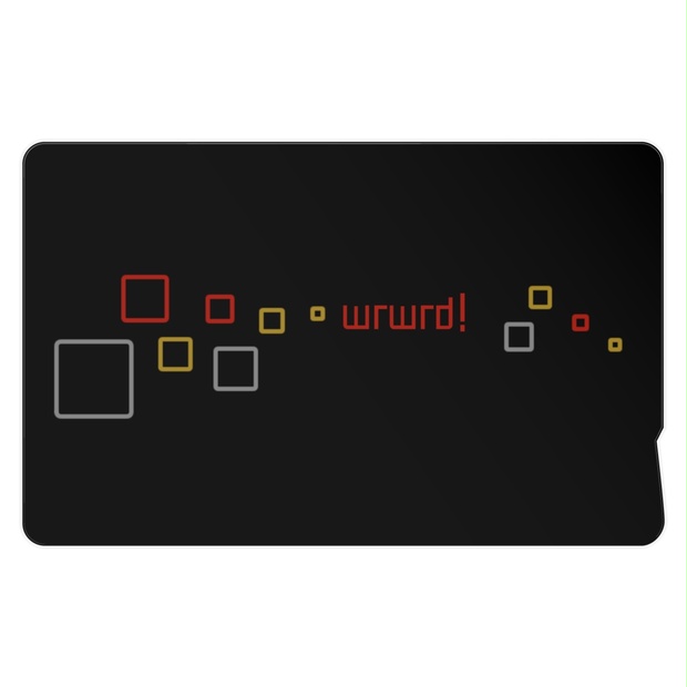 【wrwrd!】ICカードステッカー ① - 今日和 - BOOTH