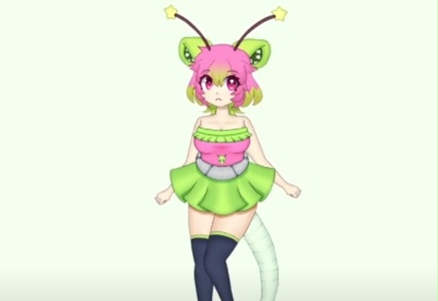 Live2D VTube Studio Model - Alien Mouse Girl - wakewyrm - BOOTH