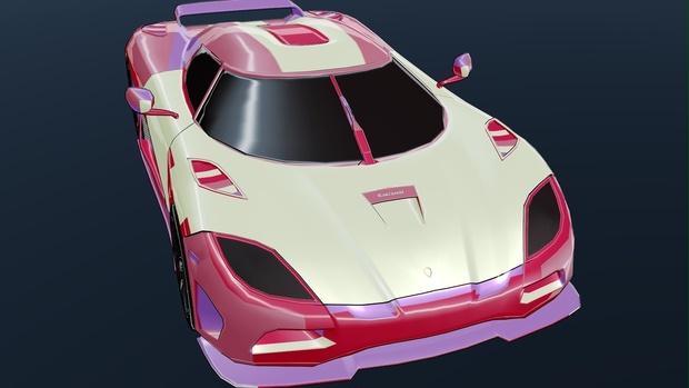 MMD Car PMX 1 - MMDPRO - BOOTH