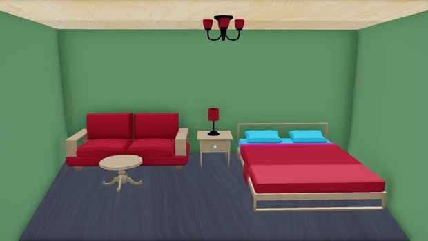 DL MMD ROOM 2 PMX ( Original) DOWNLOAD - MMDPRO - BOOTH