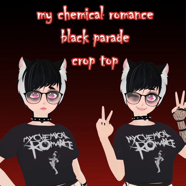 [VRoid] MCR Shirt - Softie's Shop - BOOTH