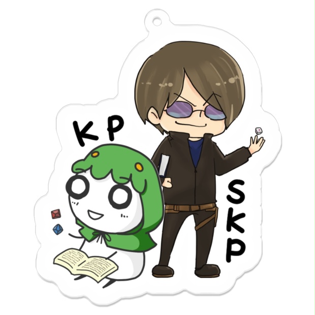 概念と深淵のアクキー - snay-p-44 - BOOTH