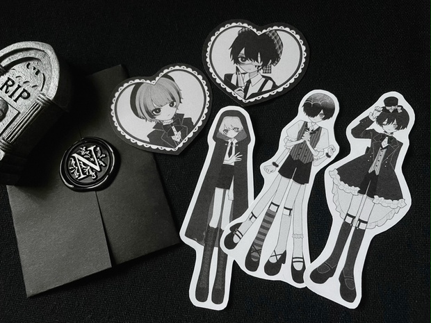 Sticker - fusigi shop - BOOTH