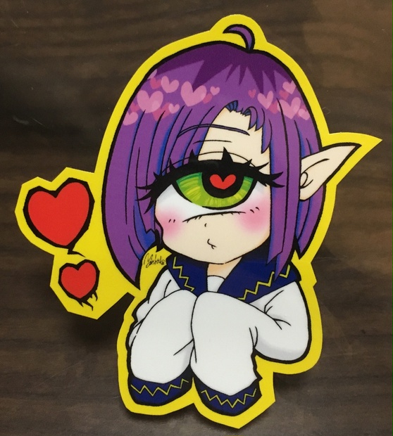 メロちゃんステッカー - Yushell - BOOTH