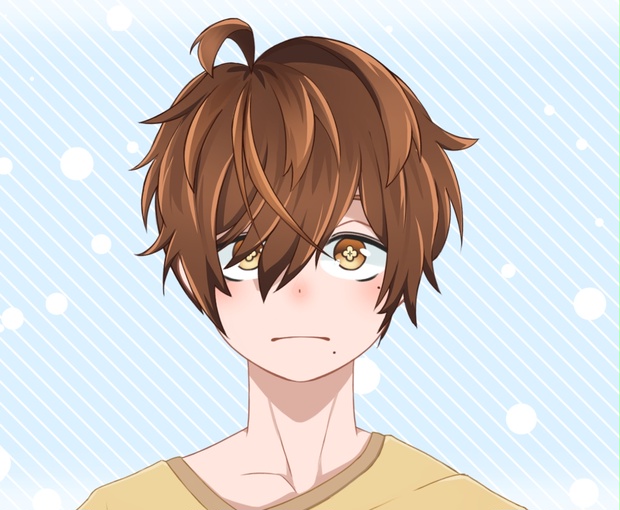 [Live2D] 男モデル｜Male Vtuber Bust Up Model - Rigged - vila - BOOTH