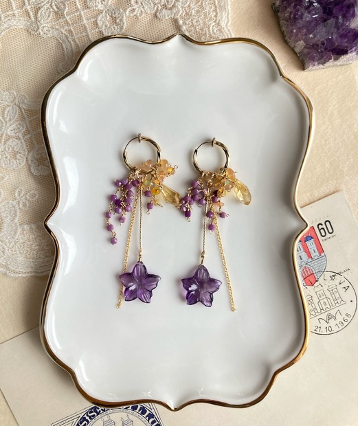 violet fizz - sparkle - BOOTH