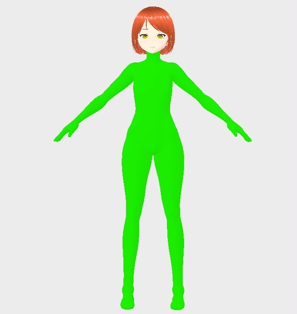 Green Screen VTuber [VRoid] - pooka - BOOTH