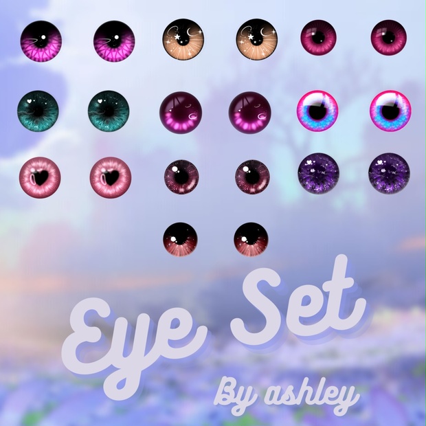 Various Eye Set [VROID] - Ashley - BOOTH
