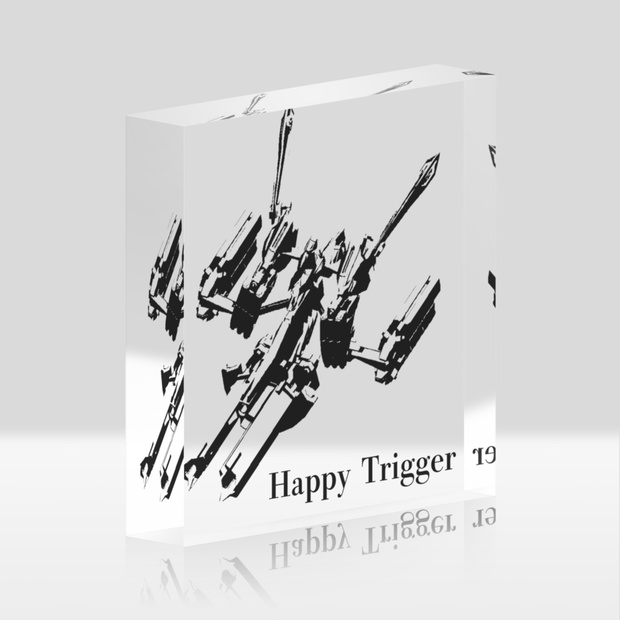 Happy Triggerアクリルブロック - wreath-product - BOOTH