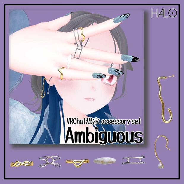 accessory set ≪Ambiguous≫ #HALO_xxx - HALO - BOOTH